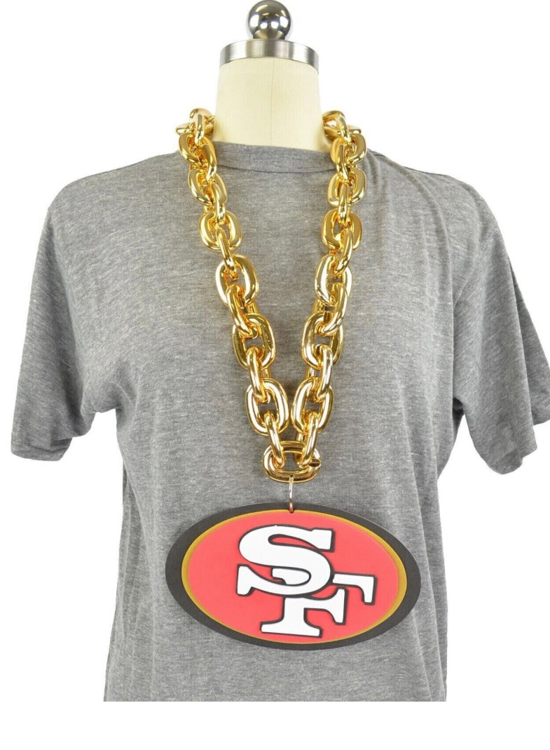 San Francisco 49ers Oversized Super-Fan 3D Foam Logo Touchdown Chain N ...