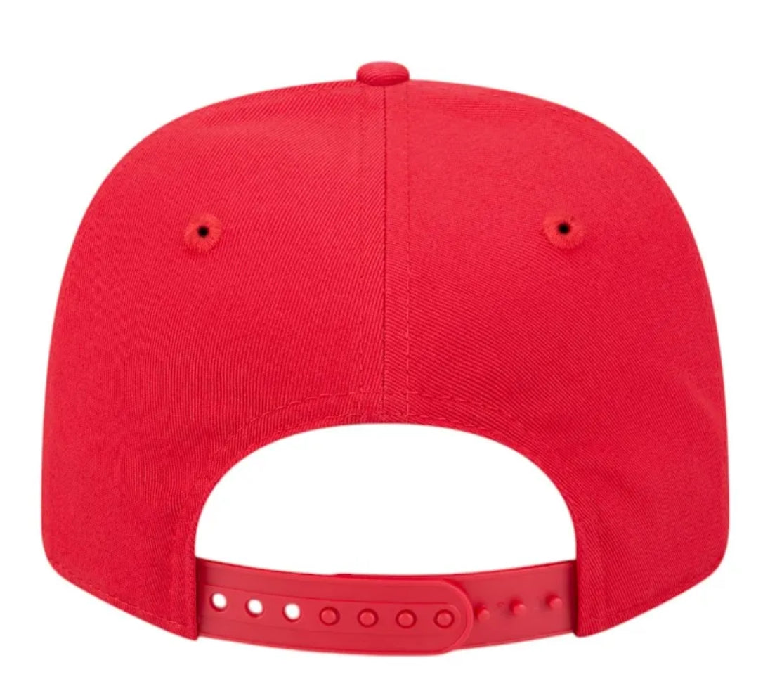 Kansas City Chiefs Scarlet New Era 9SEVENTY Black Word mark and Rope A ...