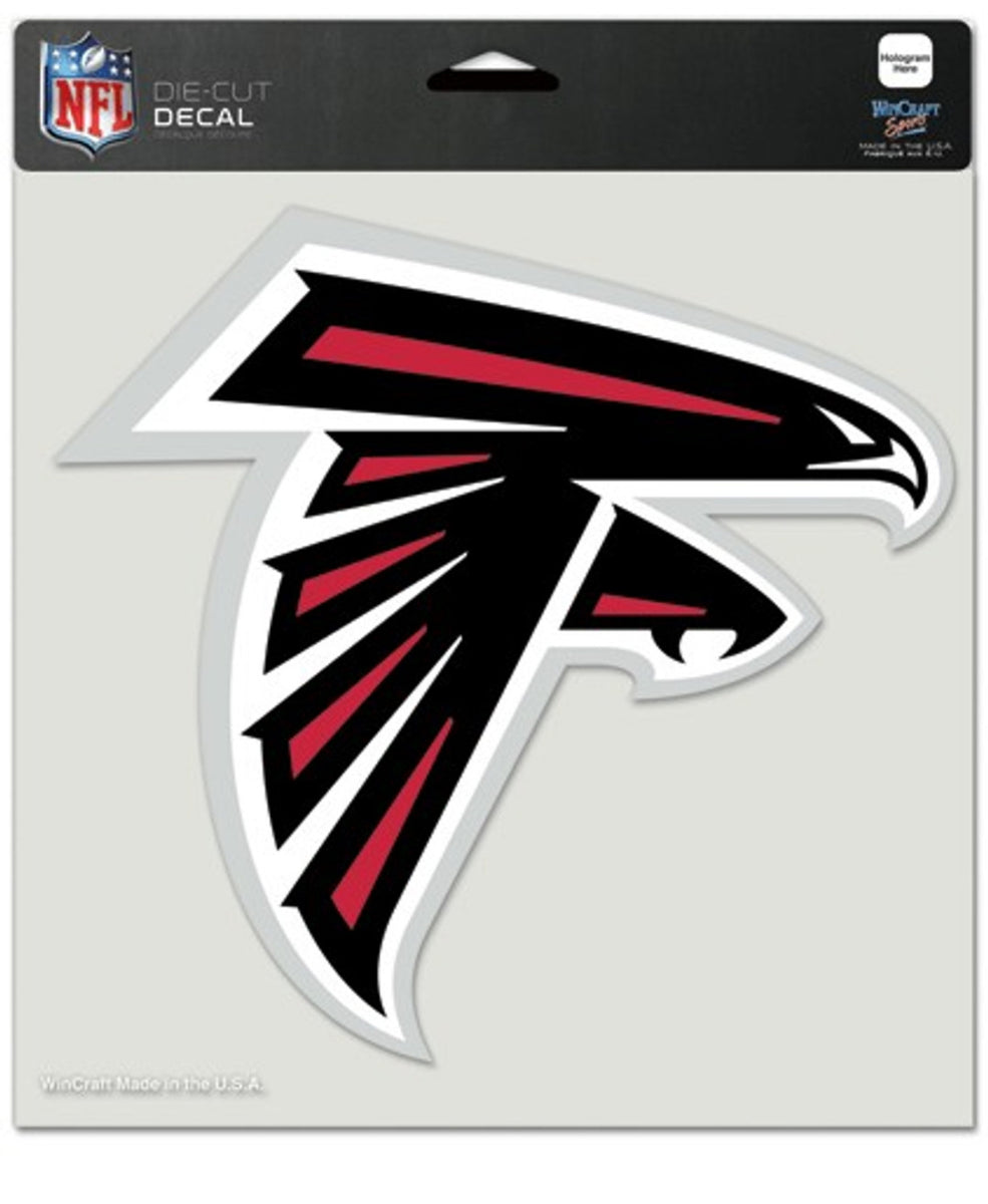 Atlanta Falcons 12”x12” WinCraft Perfect Cut Decal – All American ...