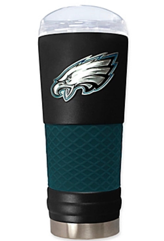 Philadelphia Eagles 24oz Powder Coated Metal Logo Travel Mug – All ...